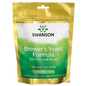 Swanson Brewer's Yeast Formula for Cats and Dogs 160 Chews