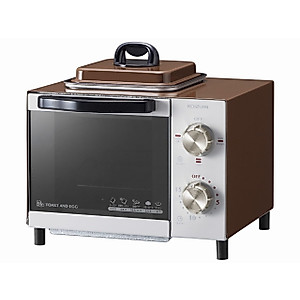 KOIZUMI Toaster oven With fried eggs function KOS-0703 (Brown)