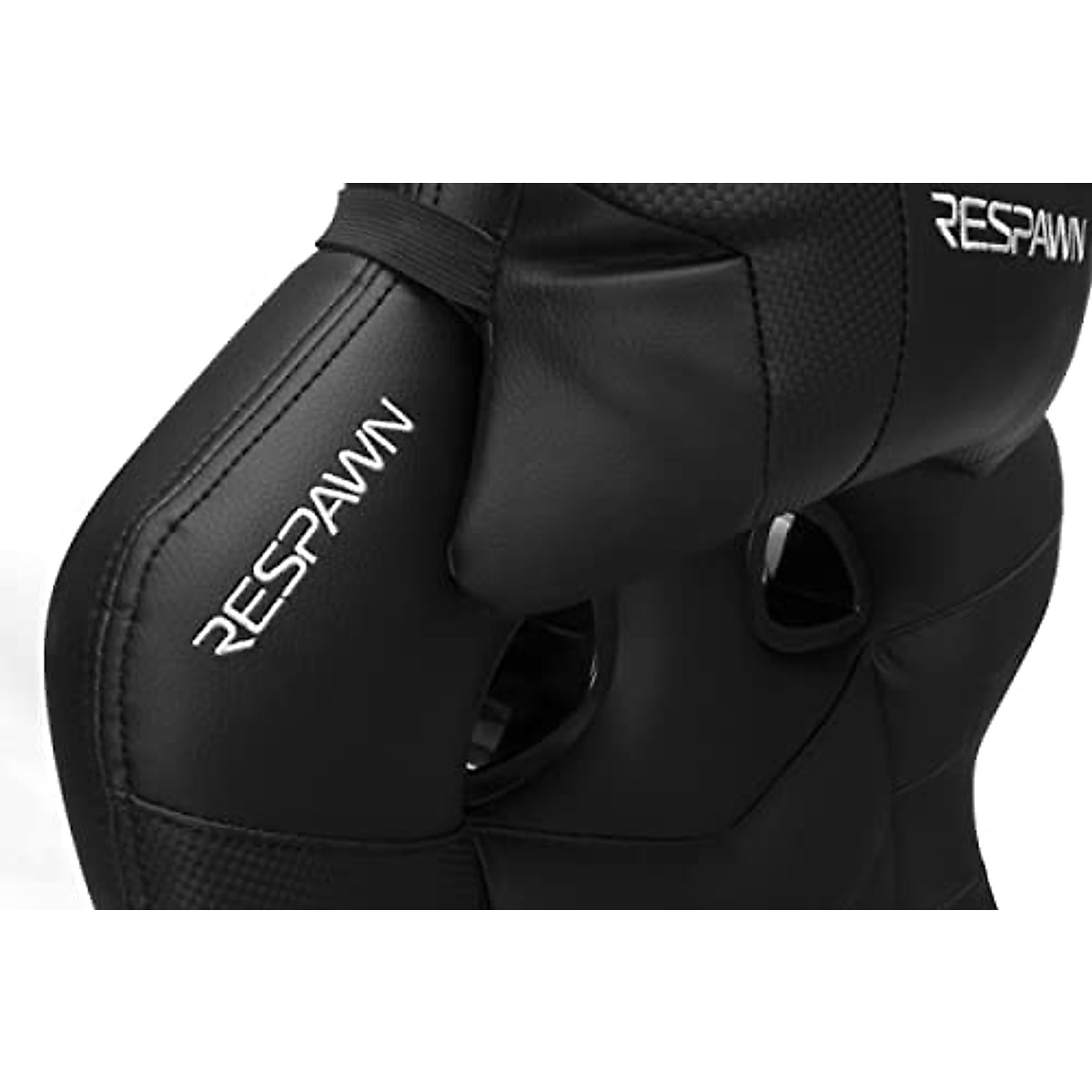 RESPAWN 110 Pro Gaming Chair - Gaming Chair with Footrest, Reclining Gaming Chair, Video Gaming Computer Desk Chair, Adjustable Desk Chair, Gaming Chairs For Adults With Headrest Pillow - Black