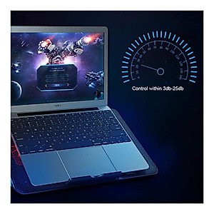 FABAX Laptop Cooler Laptop Cooling Pad Ultra-Thin and Portable 2 Large Silent Fans Notebook Cooler with Built-in USB Cable Laptop Cooler Office Notebook Cooler (Color : Pink, Size : Deluxe Edition)