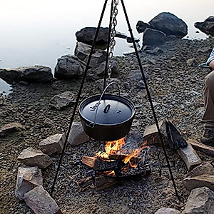 Lodge Tall Boy Tripod, Black, 60 Inch