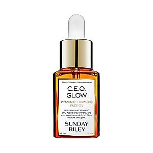 Sunday Riley C.E.O. Glow Vitamin C & Turmeric Face Oil, 0.5 Fl Oz