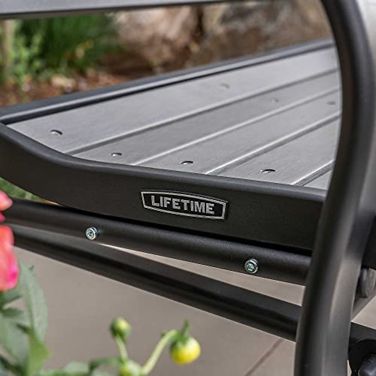 Lifetime 60276 Glider Bench, Harbor Gray