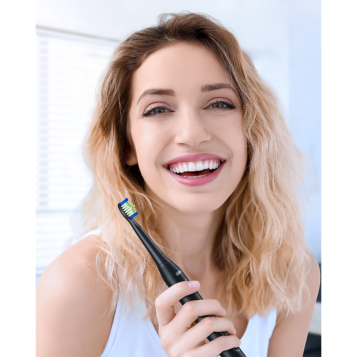 Bitvae D2 Electric Toothbrush Replacement Heads, Sonic Toothbrush Heads Refills, 4 Pack