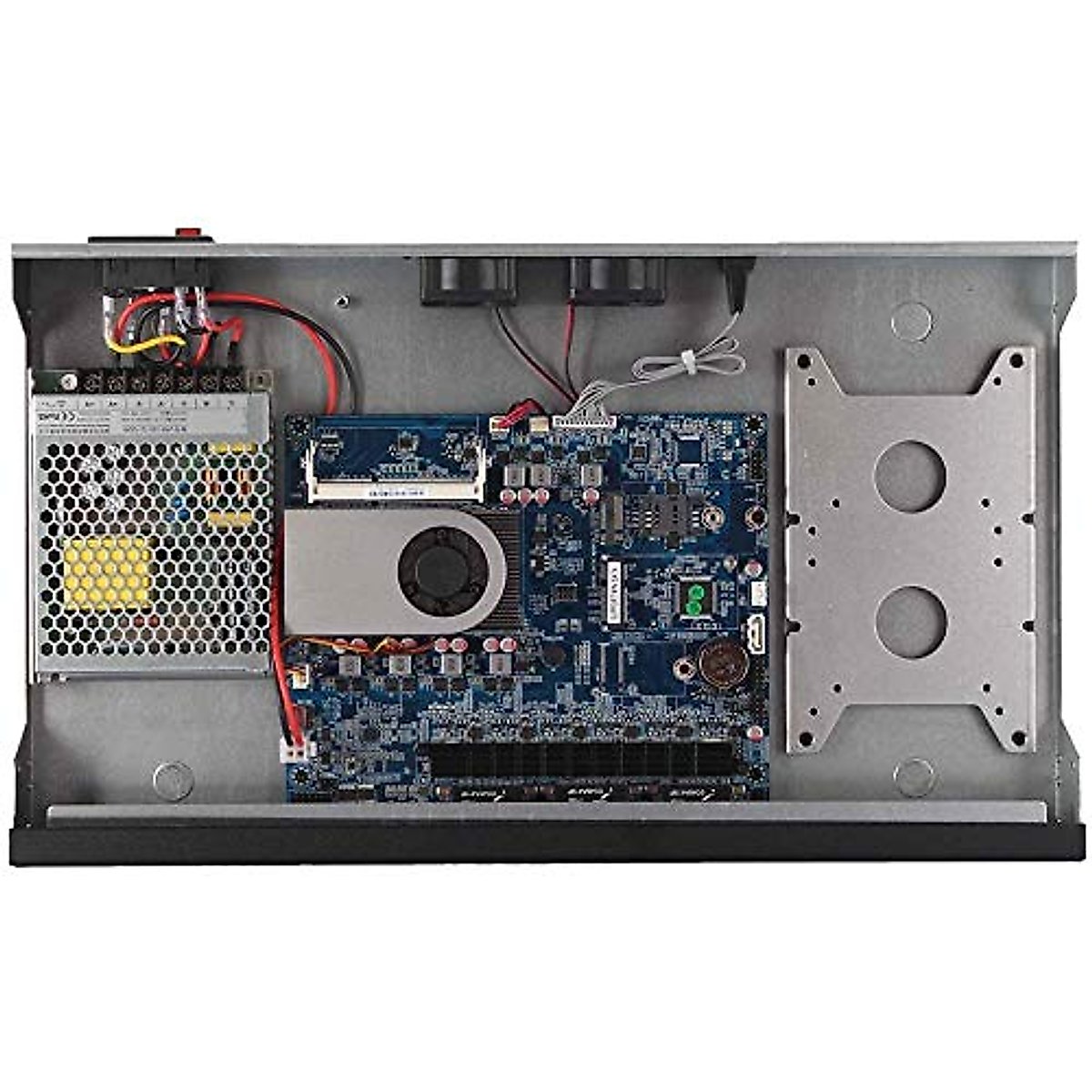Partaker Firewall, OPNsense, VPN, Network Security Micro Appliance, Router PC, Intel Atom D525, 6 x Intel Gigabit LAN, COM, VGA, Fan, R3, 4G RAM, 64G SSD