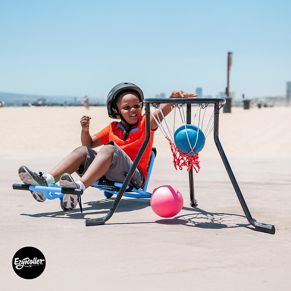 EzyRoller Classic Ride-On Scooter for Kids Ages 4+ - Green