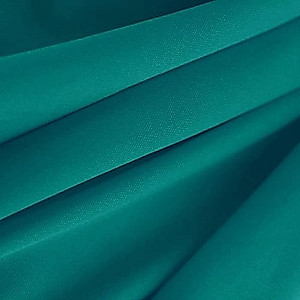 Texco Inc Polyester Interlock Lining 2 Way Stretch/Decoration, Apparel, Home/DIY Fabric, Blue Spruce #100 1 Yard