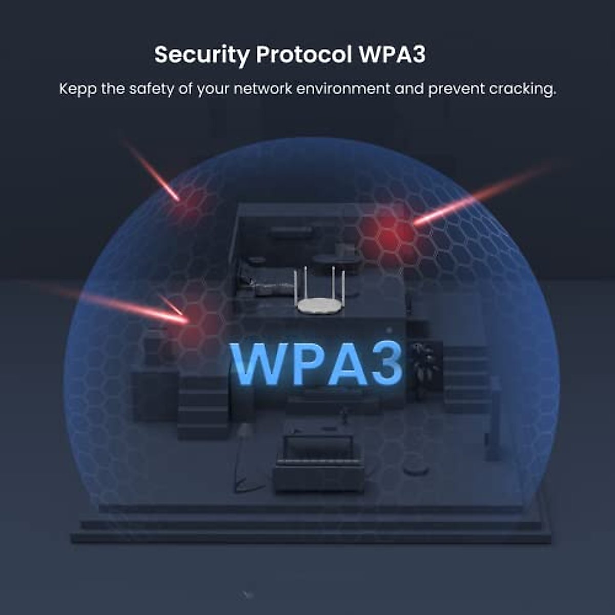 Tenda WiFi 6 AX3000 Smart WiFi Router, Dual Band Gigabit Wireless Internet Router, AX Router with 4 Gigabit Ports, OFDMA+MU-MIMO, Parental Control+Remote Control, Easy App Setup, IPV6&WPA3, RX9(White)