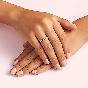 PANDORA Droplets Ring, Sterling Silver, Cubic Zirconia, Size 7