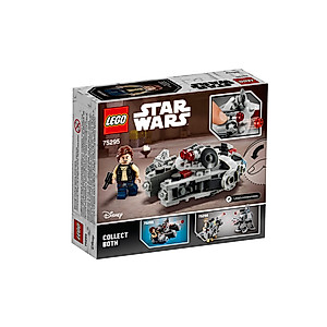 LEGO Star Wars Millennium Falcon Microfighter Building Toy Set;; Awesome Construction Toy for Creative Kids