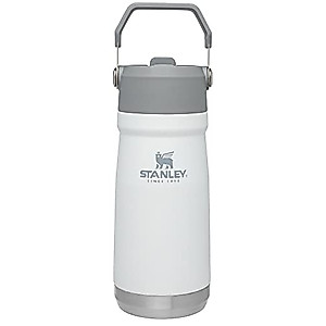 Stanley IceFlow Stainless Steel Water Jug with Straw, Vacuum Insulated Water Bottle for Home and Office, Reusable Tumbler with Straw Leakproof Flip, 17 ounces