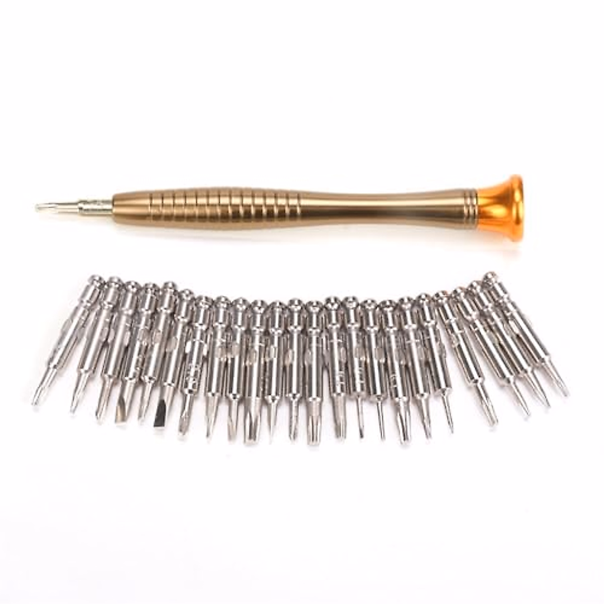 ADSRB 25 In 1 Leather Bag Set Screwdriver Glasses Watch Maintenance Mobile Phone Computer Disassembly Tool Combination