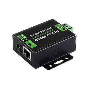 Waveshare RS485 to Ethernet Converter with High-Speed Low-Power High-Stability Up-gradable Easy to Communicate Between RS485 and RJ45 Port Ethernet