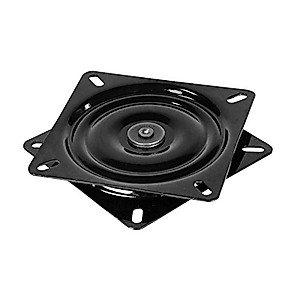 Wise 8WD10 360-Degree Flat Boat Seat Swivel, Black