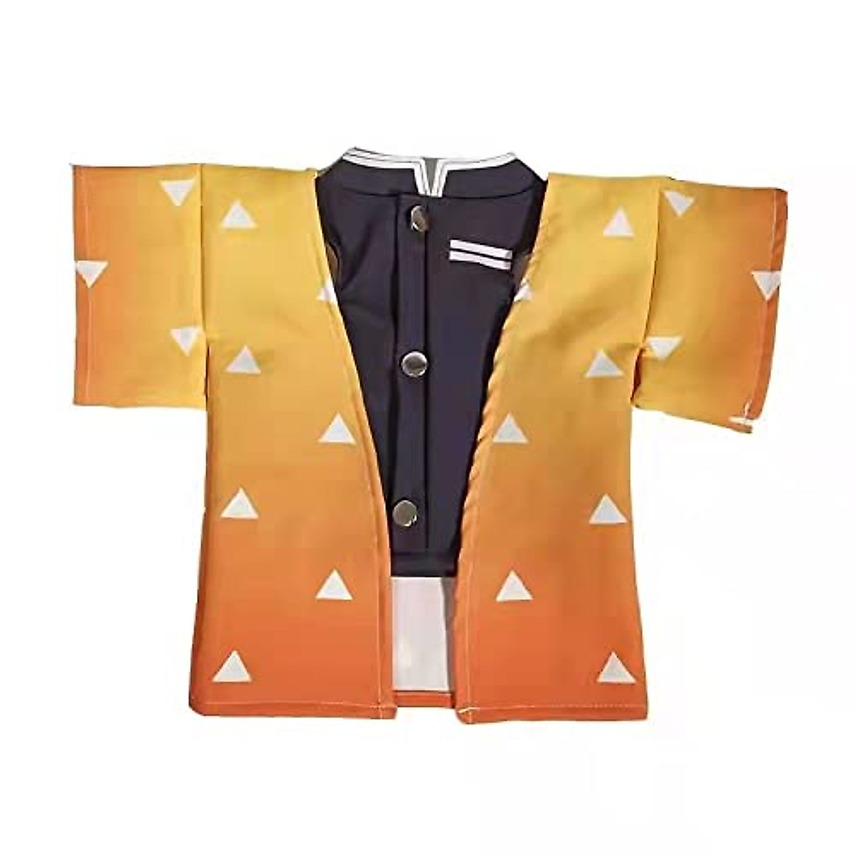 Balaee Cat Clothes are Suitable for Small and Medium-Sized Pet Cats and Dogs, Role-Playing Party Cat Dressing (Agatsuma Zenitsu)