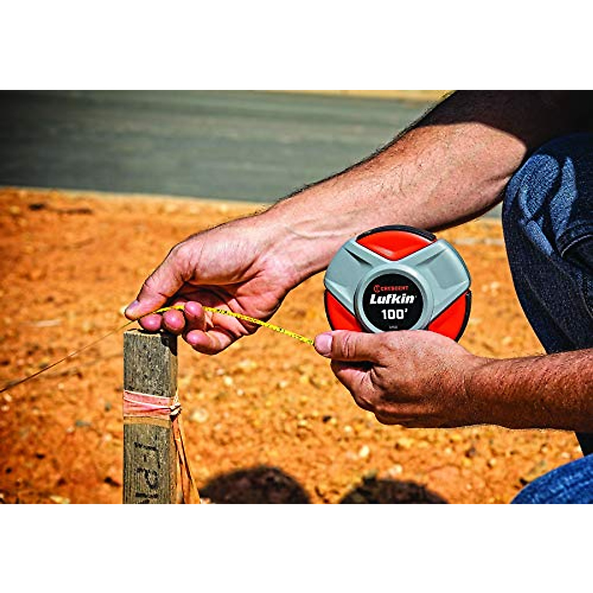 Lufkin ST100 TAPE,3/1 RATIO,100' X 3/8,STEEL