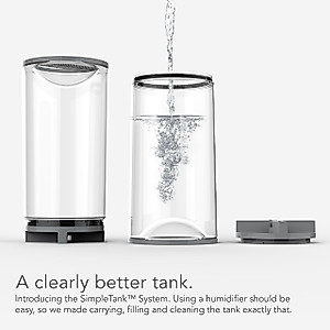 Vornado EVDC500 Energy Smart Evaporative Humidifier with Automatic Shut-off, 2 Gallon Capacity, LED Display