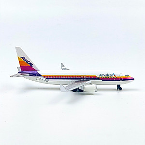 AVIAMUSE American Aircal Airplane Model, Die-cast Single Planes Model Aircraft Suitable for Collection