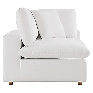 Modway Commix Down-Filled Overstuffed Upholstered 3-Seater Sofa