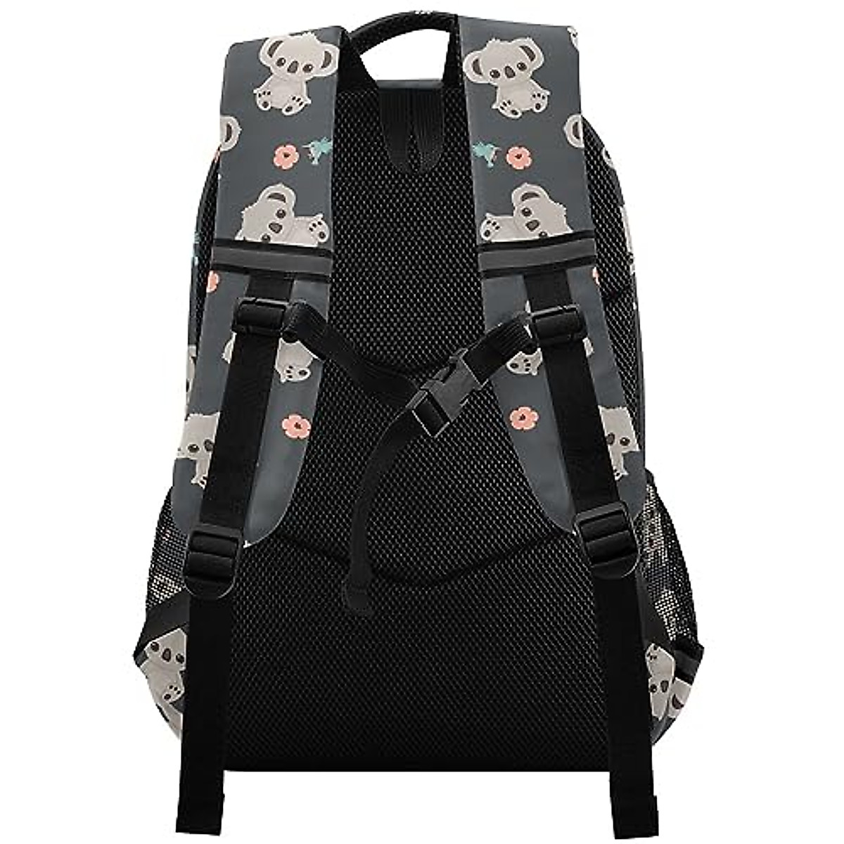 JHKKU Koala Animal Backpack for Girls Boys School Bags Teen Personalized Bookbag, Lightweight Laptop Bag Travel Backpacks