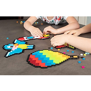 Fat Brain Toys Jixelz 700 Piece Set Roving Robots Pixelated Puzzle Art for Children, Suitable for Boys & Girls Aged 6 Years and Above