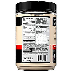 Whey Protein Isolate | Six Star 100% Whey Isolate Protein Powder | Whey Protein Powder for Muscle Gain | Post Workout Muscle Recovery + Muscle Builder | Vanilla Protein Powder (20 Servings)