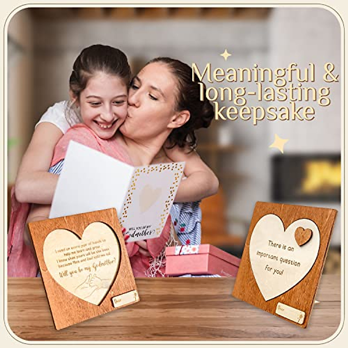 97 Decor Will You Be My Godmother Proposal Gift - Godmother Gifts from Godchild, God Mother Gifts for Women, Gifts for Godmother, Fairy Godmother Card, God Mom Proposal Puzzle Asking Card for Baptism