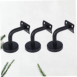 3pcs Handrail Bracket Stair Rail Bracket Bannister Bracket Bannister Support Handrail Support