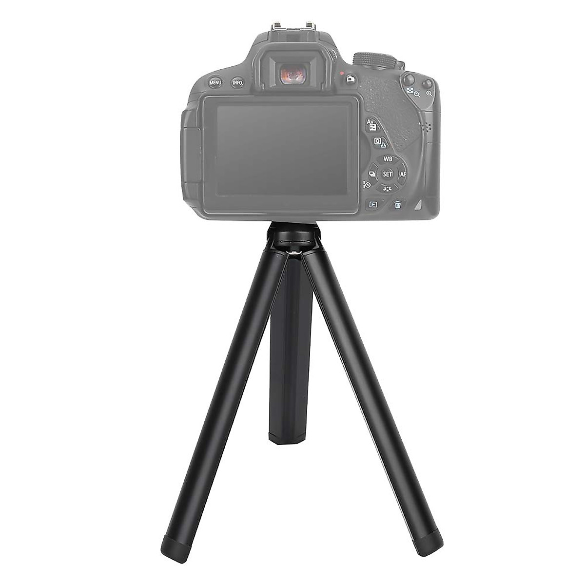 Phone Tripod Stand, Foldable Action Camera Tripod, with Anti-Slip Rubber Mat for Phone Gimbal Accessories Cameras