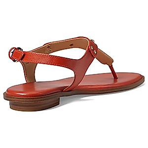 Michael Kors MK Plate Thong Deep Orange 7.5 M