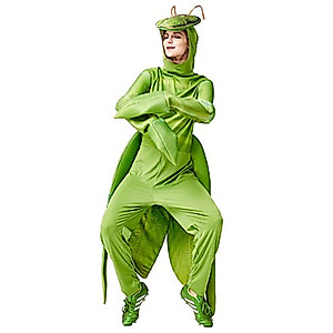 JYZCOS Praying Mantis Costume for Adult Men Women Insect Bug Fancy Dress