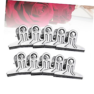 10 pcs Chip Bag Clips Airtight Food Storage Notes Organization Bag Clips Home Office School