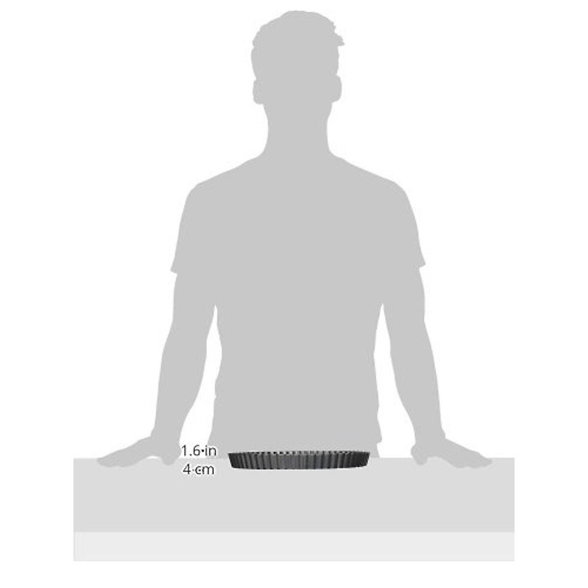 Wilton Excelle Elite Non-Stick Tart Pan and Quiche Pan with Removable Bottom, 11-Inch