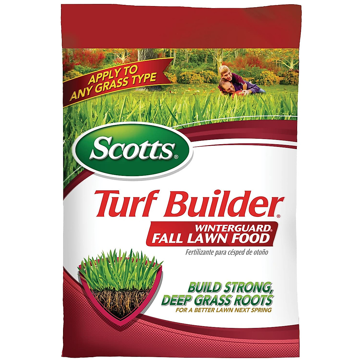 Scotts Turf Builder WinterGuard Fall Lawn Fertilizer for All Grass Types, 4,000 sq. ft., 10 lbs.