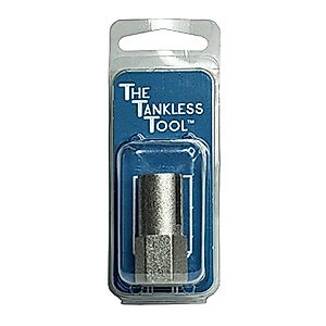 The Tankless Tool - The Ultimate Inlet Filter Removal Tool Compatible with All Rinnai Tankless Water Heaters | Tankless Water Heater Descaling | Tool for Easy Tankless Water Heater Maintenance
