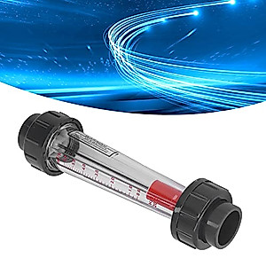 Alvinlite 600-6000L/H Liquid Flow Meter Rotameter ABS Plastic Tube Water Liquid Flow Meter LZS-32D Rate Gauge High Accuracy