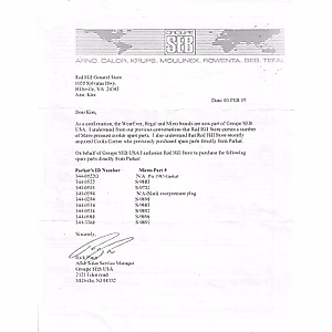 S-3440 Mirro Gasket for Pressure Canners Fits M-312, M-312-35, M-406, M-416, M-512, M-512-11, M-522, M-526, M-526-11, M-622 for Models Made Before January 1983.
