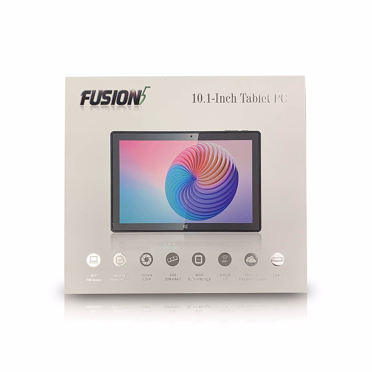 10" Windows 10 FWIN232 PLUS S2 Fusion5 Ultra Slim Windows Tablet PC - (6GB RAM, USB 3.0, Intel, Front Facing Single Camera, Windows 10 Professional Tablet PC)