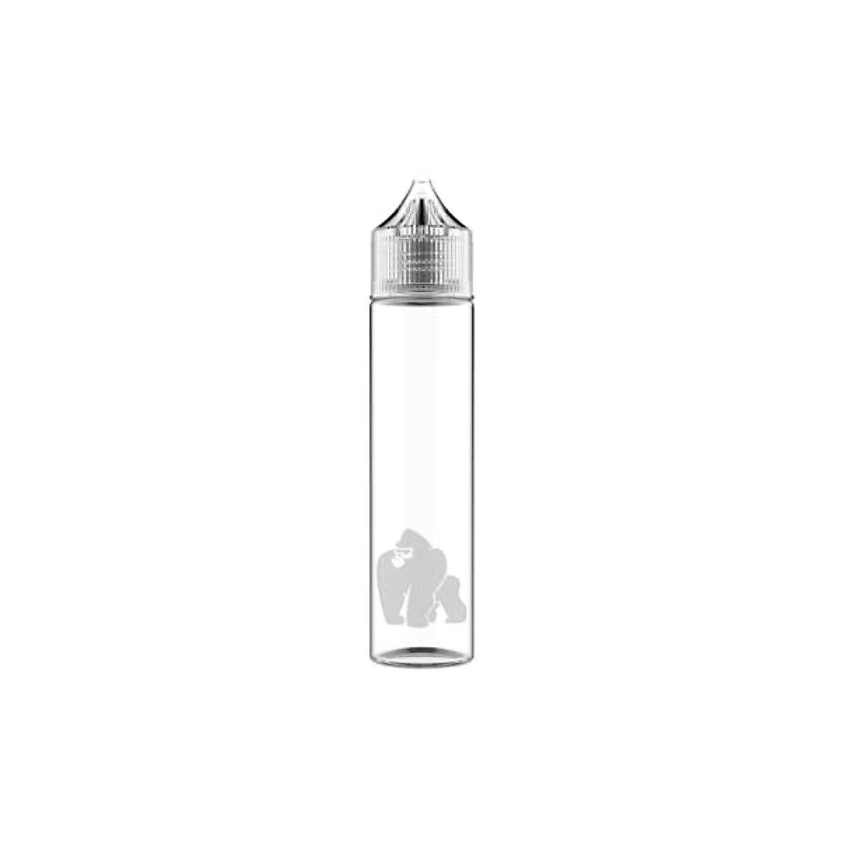 BOTTLES - Chubby Gorilla - 60ML LDPE SOFT Unicorn Bottle - Clear Natural 10 pack