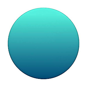 Simple Solid Color Chic Ombre Turquoise Design PopSockets Swappable PopGrip