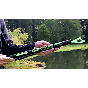 ProActive Sports, Player Select Super-Lite Golf Ball Retriever, 9ft, Lightweight Fiberglass Telescopic Shaft, Securely Picks Golf Ball With Easy To Use Push Release, Golf Ball Grabber