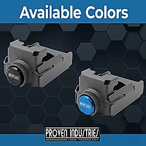 Proven Industries Model GB Trailer Lock, Fits Bulldog Gooseneck Trailer Couplers, Made in The USA, 8-Inch Bottom Plate, (Black)