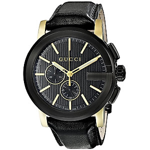 Gucci Gucci G - Chrono Collection Black Mens' Watch(Model:YA101203)