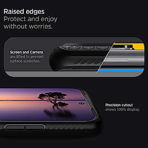Spigen Liquid Air Armor Designed for Samsung Galaxy S20 Ultra Case/Galaxy S20 Ultra 5G Case (2020) - Matte Black