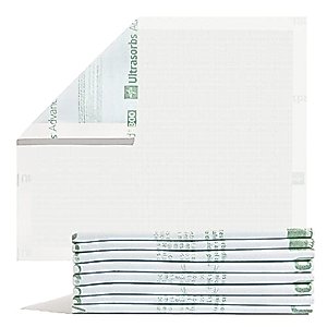 Medline Ultrasorbs AP Drypads, Super Absorbent Disposable Underpad, 30 x 36 inches, 10 Count (Pack of 4), Great for use as Bed pad Protector, Furniture Protection, Incontinence Care