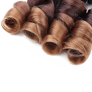 LMZIM French Curl braiding hair 22 inch Bouncy Braiding Hair 9 Pack French Curles Synthetic Hair Extensions French Curly Braiding Hair Wavy ends Pre Streched Curly Braiding Hair