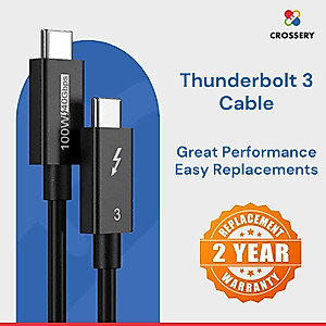Thunderbolt 3 Cable for MacBook - Supports 100W Charging & 40Gbps Data ...