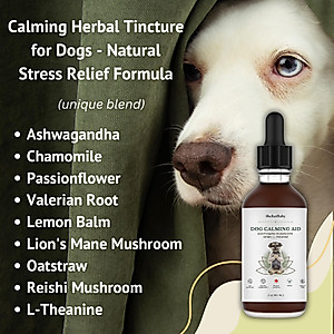 ShelterBaby Calming Herbal Extract for Dogs, dark brown
