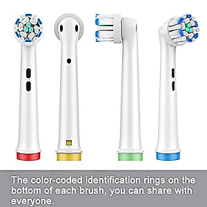 20 Pcs Electric Toothbrush Replacement Heads Compatible with Braun Oral B Extra Thin Soft Bristles for Pro Sensitive Gum Care, Sensi Ultra Thin for Oral-B Toothbrush Brush Heads Gentle Cleaning Refill