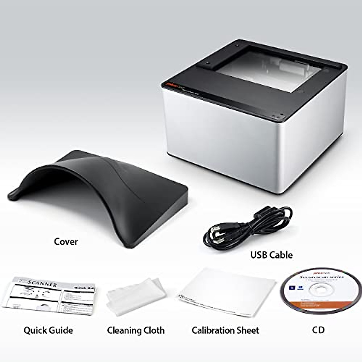 Plustek SecureScan X50 - Passport and ID Card Scanner, Auto-Detect and Scan in 1 Sec Support ICAO Doc 9303 Standards. for Windows only